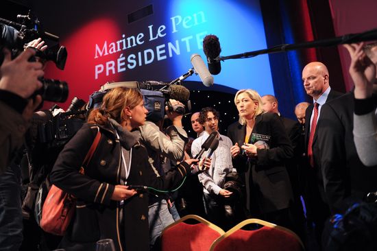 President French Far Right Party Front Editorial Stock Photo - Stock ...
