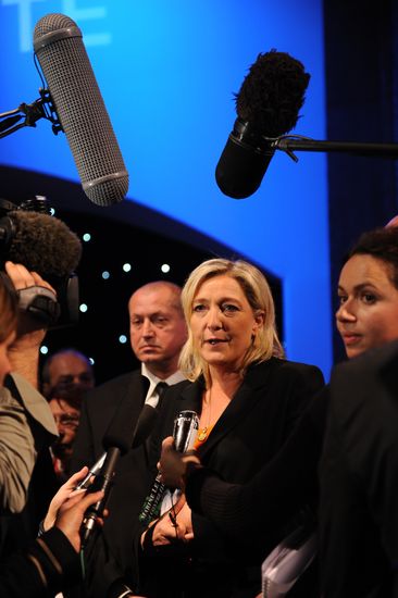 President French Far Right Party Front Editorial Stock Photo - Stock ...