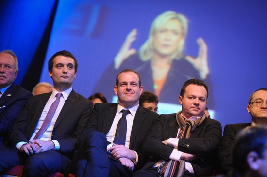 Fn Director Strategy Florian Philippot Steeve Editorial Stock Photo ...