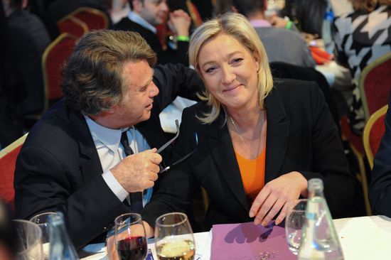 Gilbert Collard Speaks President French Far Editorial Stock Photo ...