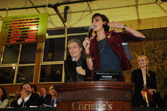 Ines De La Fressange Christian Clavier Editorial Stock Photo - Stock ...