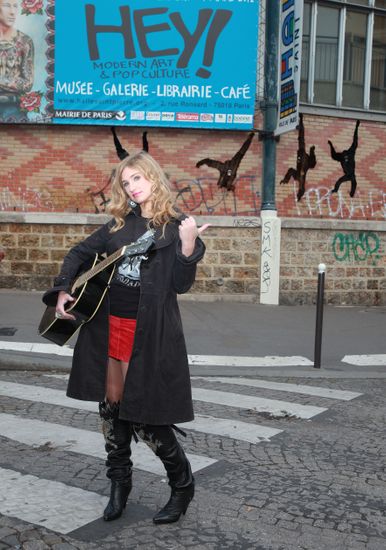 Exclusive French Singer Actress Diane Dassigny Editorial Stock Photo ...