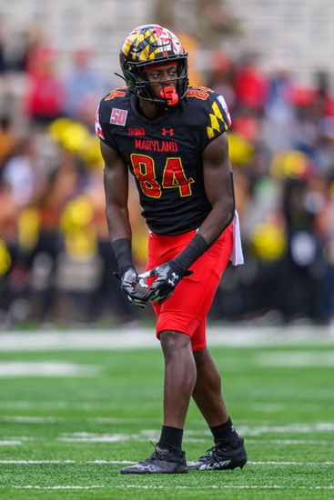 Maryland Terrapins Tight End Corey Dyches Editorial Stock Photo - Stock ...