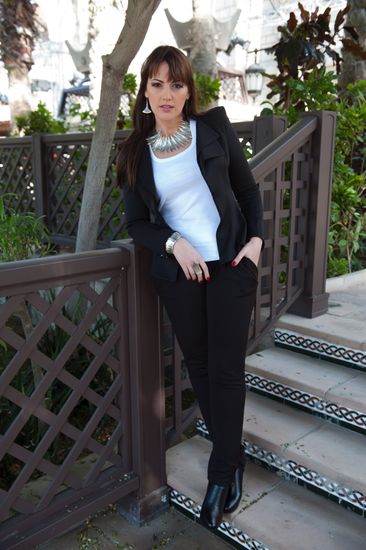 Lebanese Actress Darine Hamze Poses Photocall Editorial Stock Photo ...
