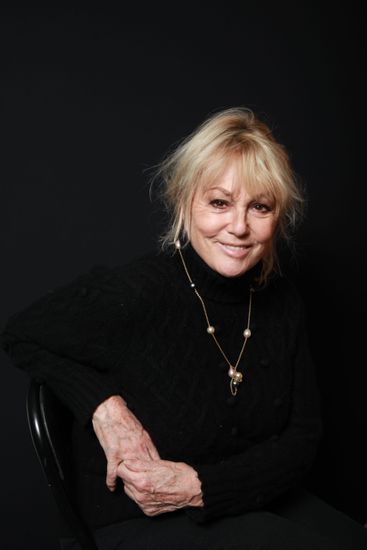 Exclusive Mylene Demongeot Posing Our Photographer Editorial Stock ...