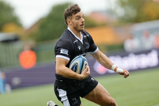 Adam Radwan Newcastle Falcons Action During Editorial Stock Photo ...