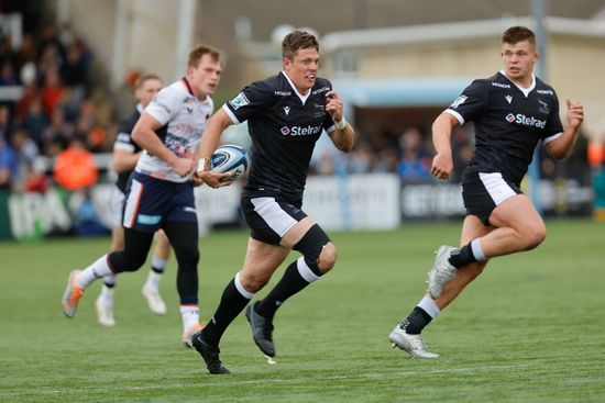 Tian Schoeman Newcastle Falcons Action During Editorial Stock Photo ...