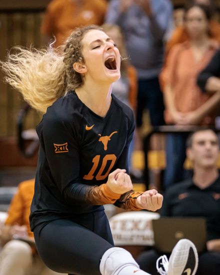 Zoe Fleck Ncaa Volleyball Game Between Editorial Stock Photo - Stock ...