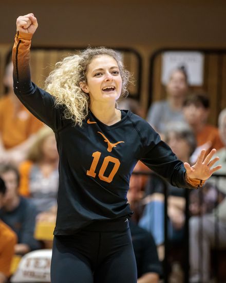 Zoe Fleck Ncaa Volleyball Game Between Editorial Stock Photo - Stock ...