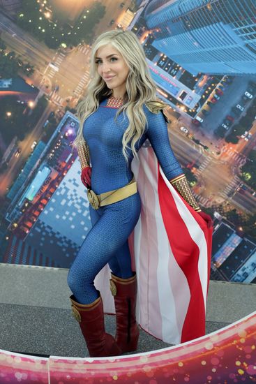 Female Homelander Boys Cosplayers Dressed All Editorial Stock Photo ...