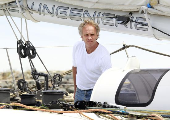 Exclusive French Skipper Philippe Monnet Pictured Editorial Stock Photo ...