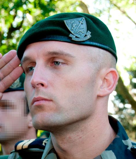 French Navy Soldier Jaubert Commando Benjamin Editorial Stock Photo ...