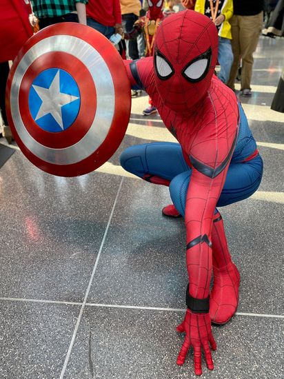 Pictured Spiderman Cosplayers Dressed All Manner Editorial Stock Photo - Stock Image | Shutterstock