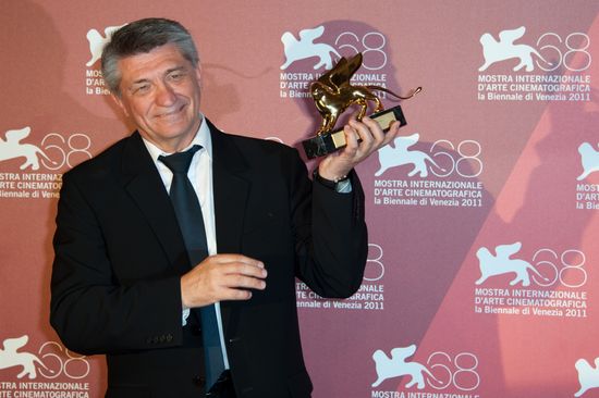 Director Aleksandr Sokurov Faust Poses After Editorial Stock Photo ...