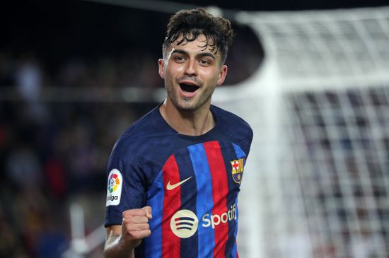 Pedri Goal Celebration During Match Between Editorial Stock Photo ...