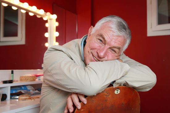Exclusive Actor Jeanclaude Bouillon Poses Our Editorial Stock Photo ...