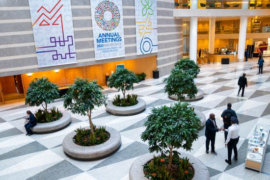 Lobby International Monetary Fund Imf Hq2 Editorial Stock Photo - Stock ...