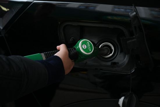 Out Service Gas Station Center Paris Editorial Stock Photo - Stock ...