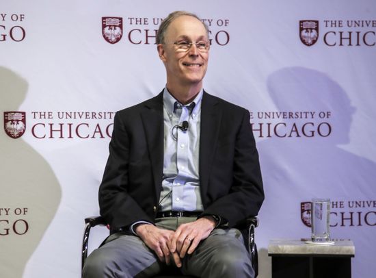 University Chicago Booth School Business Professor Editorial Stock ...