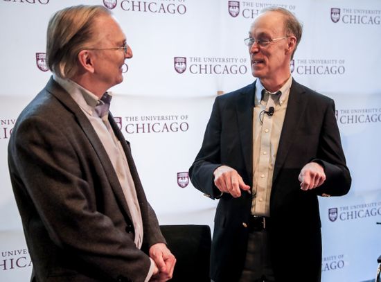 University Chicago Booth School Business Professor Editorial Stock ...