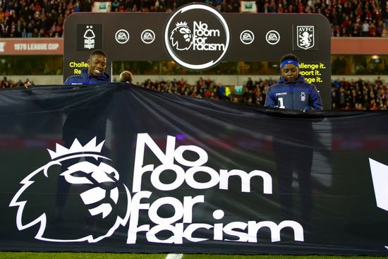 No Room Racism Paraded Before Kick Editorial Stock Photo - Stock Image ...