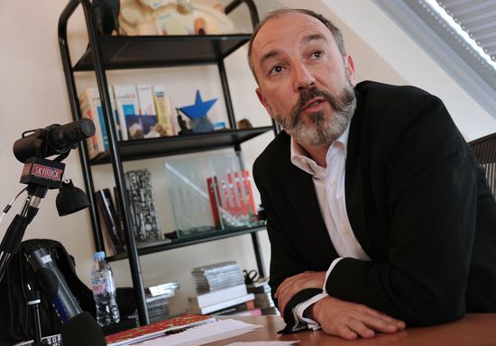 Le Fondateur De Skyrock Pierre Bellanger Editorial Stock Photo - Stock ...