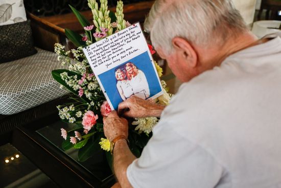 Danny Hanley Puts His Late Daughters Editorial Stock Photo - Stock ...