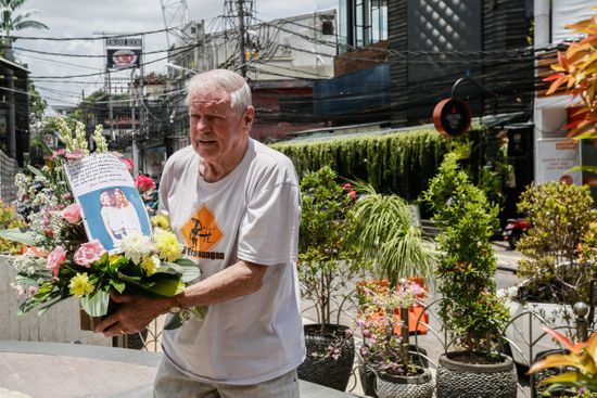 Danny Hanley Brings Flowers Picture His Editorial Stock Photo - Stock ...