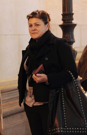 Christine Colonna Sisiter Yvan Colonna Arrives Editorial Stock Photo ...