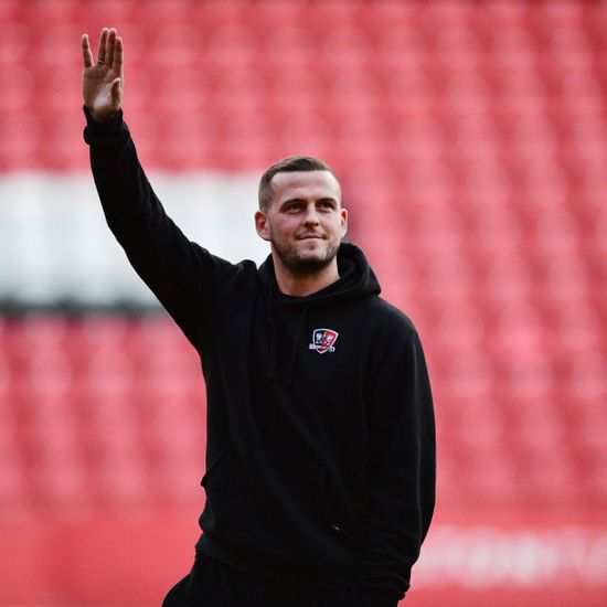 Pierce Sweeney Exeter City Ahead Sky Editorial Stock Photo - Stock ...