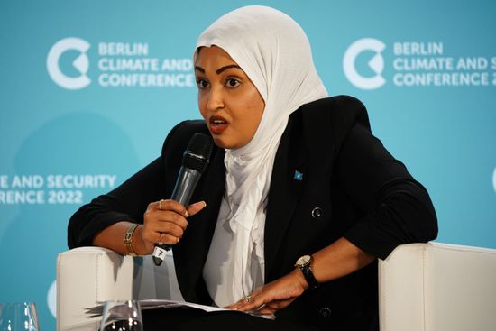 Somali Environment Climate Minister Khadija Mohamed Editorial Stock ...