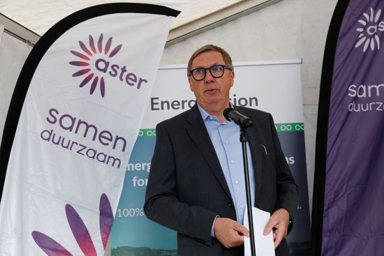Aster Ceo Ettienne Oudenaard Pictured During Editorial Stock Photo ...