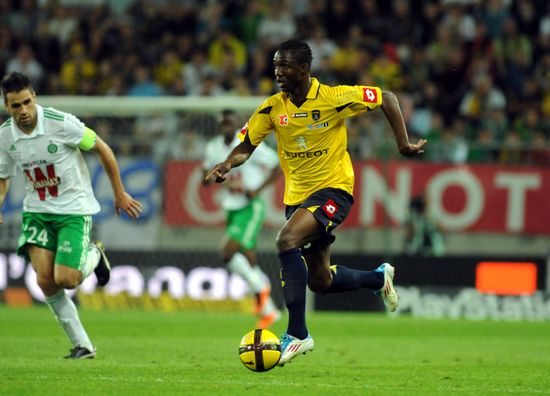 Sochauxs Player Modibo Maiga During French Editorial Stock Photo ... Sochauxs Player Modibo Maiga During French Editorial Stock Photo ...