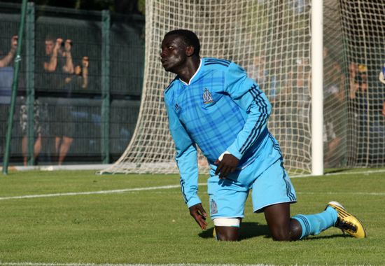 Olympique De Marseilles Oumar Diop During Editorial Stock Photo - Stock ...