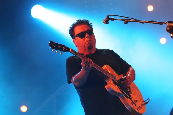 Los Lobos Singer Guitarist Cesar Rosas Editorial Stock Photo - Stock ...