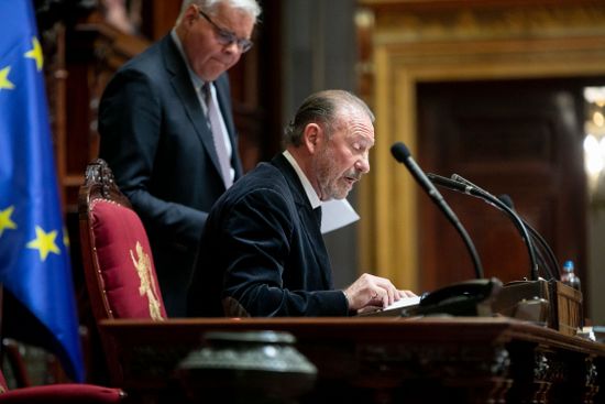 Open Vlds Senator Rik Daems Pictured Editorial Stock Photo - Stock ...
