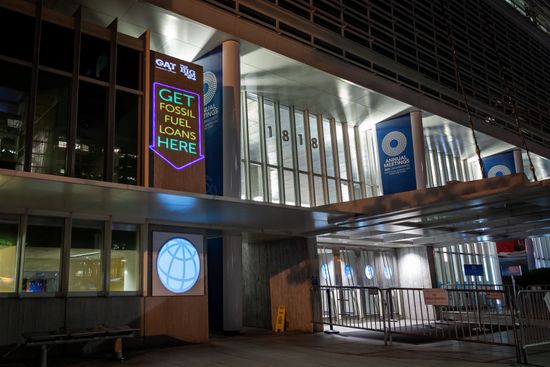 Glasgow Actions Team Protests World Bank Editorial Stock Photo - Stock ...