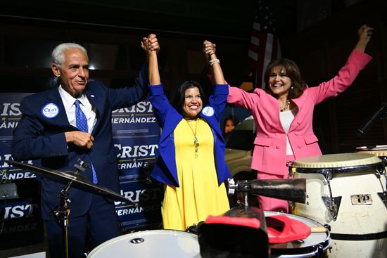 Charlie Crist Karla Hernandez Senator Annette Editorial Stock Photo ...