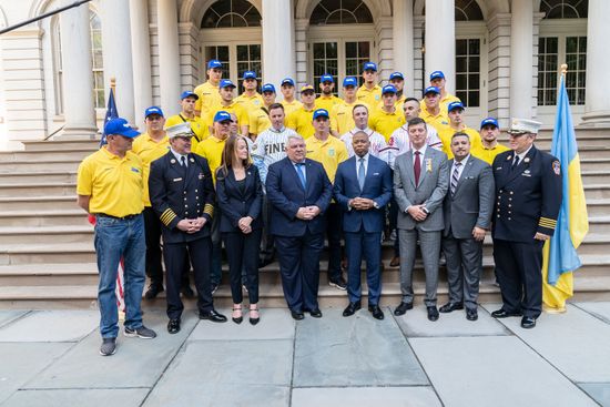 Ukrainian National Baseball Team Mayor Eric Editorial Stock Photo ...