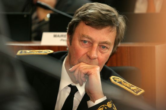 French Prefects Jeanfrancois Delage During Inauguration Editorial Stock ...