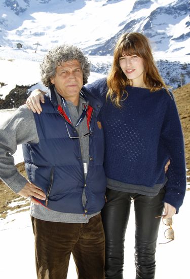 Lou Doillon Stephane Clavier Pose During Editorial Stock Photo - Stock ...