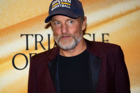 American Actor Woody Harrelson Premiere Triangle Editorial Stock Photo ...