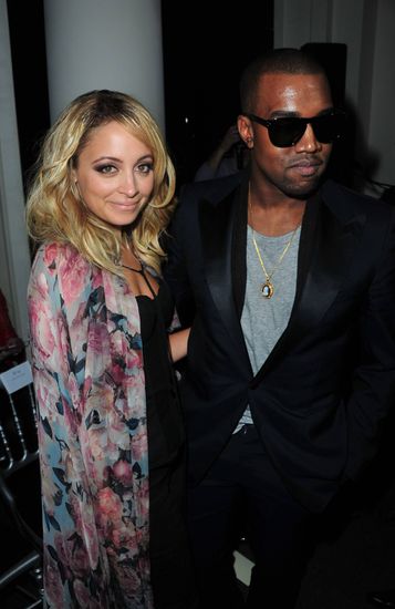 Nicole Richie Kanye West Attend Jeanpaul Editorial Stock Photo - Stock ...
