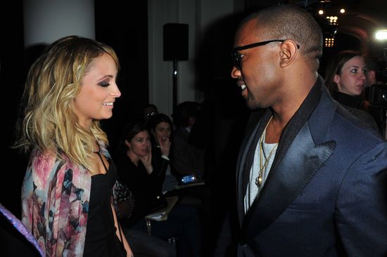 Nicole Richie Kanye West Attend Jeanpaul Editorial Stock Photo - Stock ...
