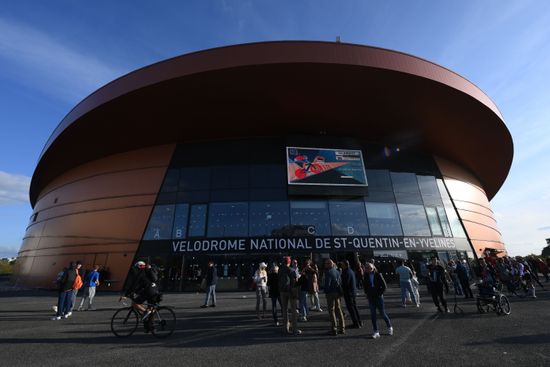 Velodrome National De Saintquentinenyvelines Editorial Stock Photo ...