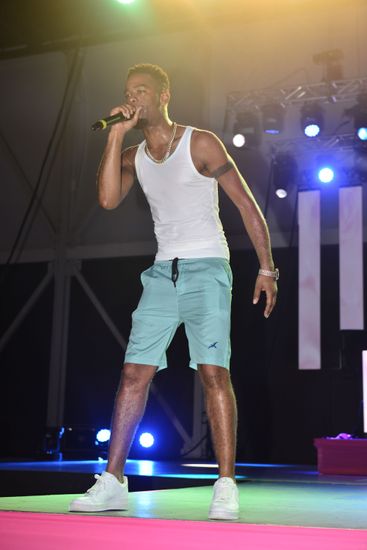 Riggo Suave Performs During Glasshouse Miami Editorial Stock Photo ...