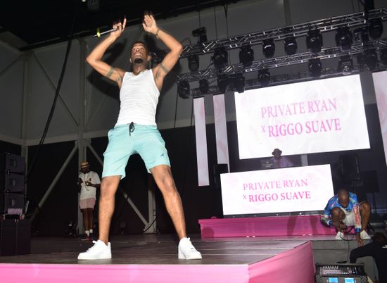 Riggo Suave Performs During Glasshouse Miami Editorial Stock Photo ...