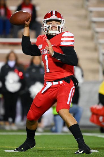 Cornell Big Red Quarterback Jameson Wang Editorial Stock Photo - Stock ...