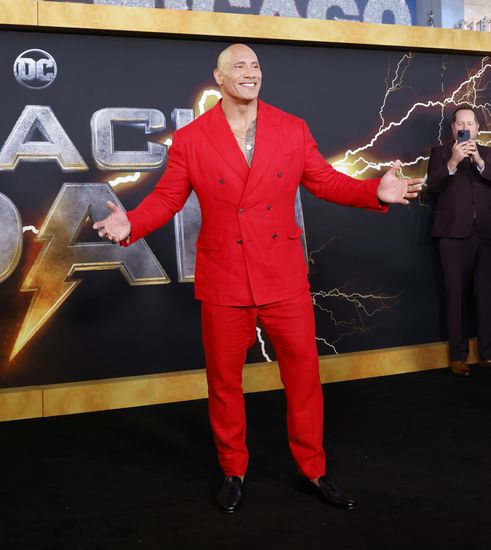 Dwayne Rock Johnson Arrives On Red Editorial Stock Photo - Stock Image ...