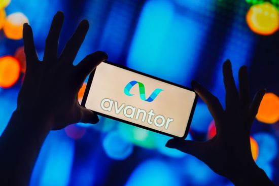 This Photo Illustration Avantor Inc Logo Editorial Stock Photo - Stock ...